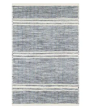 DASH & ALBERT BY ANNIE SELKE Dash Albert Annie Selke Malta Wool Da1026 Area Rug, 9'0x12'0 - Blue