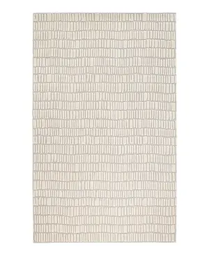 DASH & ALBERT BY ANNIE SELKE Dash Albert Annie Selke Roark Wool Da1860 Area Rug, 5'0x8'0 - Ivory