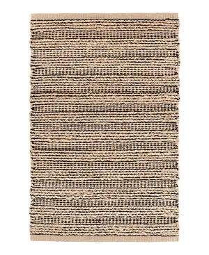 DASH & ALBERT BY ANNIE SELKE Dash Albert Annie Selke Simba Da1016 Area Rug, 5'0x8'0 - Black