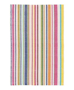 DASH & ALBERT Dash Albert Annie Selke Summer Stripe Indoor/outdoor Da1631 Area Rug, 5'0x8'0 - Multi