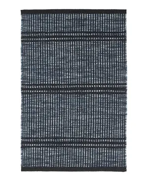 DASH & ALBERT Dash Albert Annie Selke Malta Wool Da1695 Area Rug, 6'0x9'0 - Navy