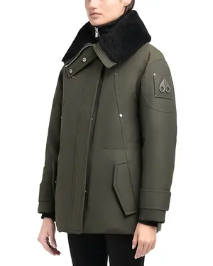 Moose Knuckles Shearling Outerwear For Women