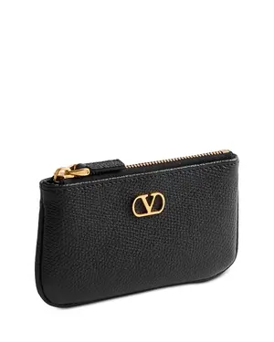 Valentino Garavani Signature Vlogo Key Ring Pouch