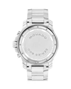 Movado Series 800 Chronograph - White/silver