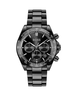 Hugo Boss Hero 2.0 Chronograph, 44mm - Black/black