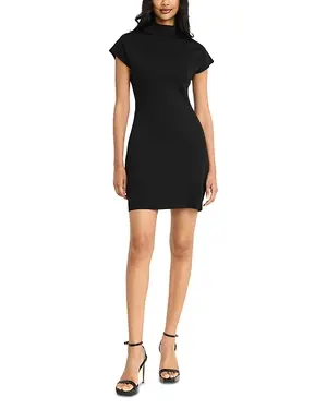 Maggy London High Neck Mini Dress