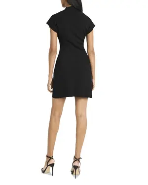 Maggy London High Neck Mini Dress