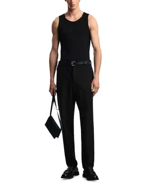 Emporio Armani Regular Fit Technical Jersey Trousers