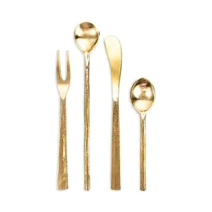 SHELTON METAL La Tavola Four Piece Aperitivo Set - Gold
