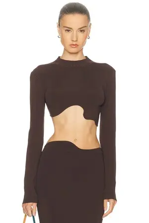 Christopher Esber Maparadita Long Sleeve Top