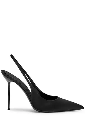 Paris Texas Lidia 105 Satin Slingback Pumps