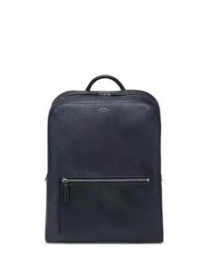 Smythson Zipped Backpack - Blue