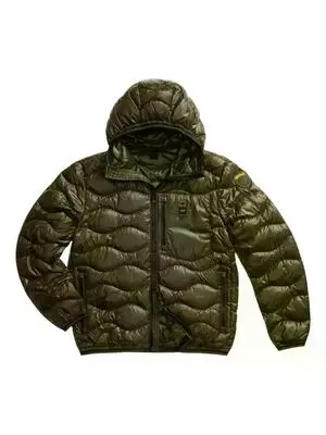 BLAUER. Quilted Hooded Jacket