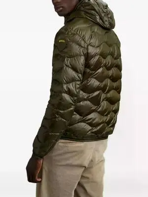 BLAUER. Quilted Hooded Jacket