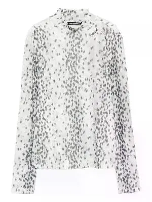 Karl Lagerfeld High Neck Blouses