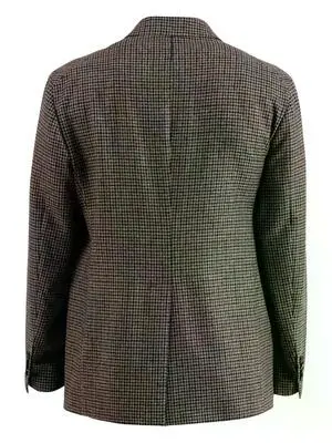 Tagliatore Houndstooth Double-breasted Jacket