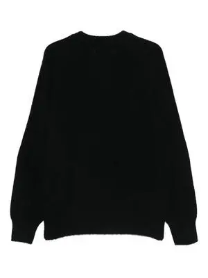 Howlin' Wool V-neck Sweater - Black