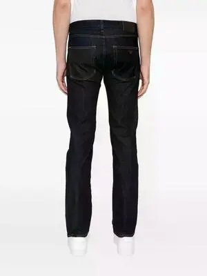 Emporio Armani Logo-patch Jeans