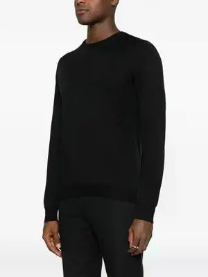 Tagliatore Fine-knit Jumper - Black