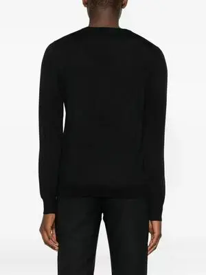 Tagliatore Fine-knit Jumper - Black