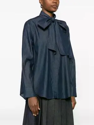 MANUEL RITZ Chambray Cotton Shirt