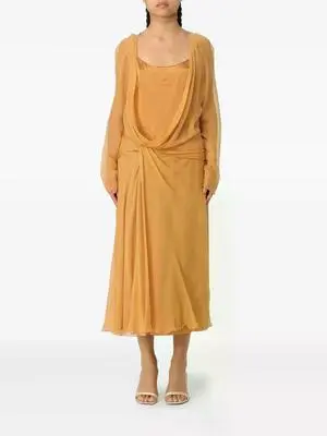 Alberta Ferretti Asymmetrical Cocktail Dresses