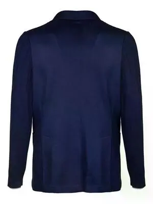 Eleventy Knitted-sleeves Blazer