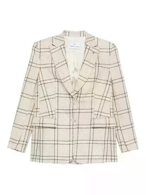 MANUEL RITZ Check-pattern Blazer