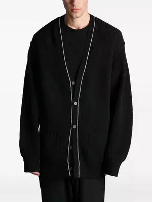 Yohji Yamamoto Button Trim Cardigan