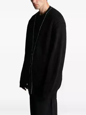 Yohji Yamamoto Button Trim Cardigan