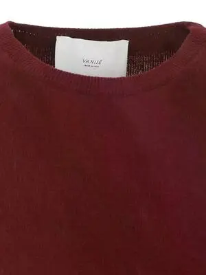 VANISÈ Ribbed-trim Crew-neck Sweater