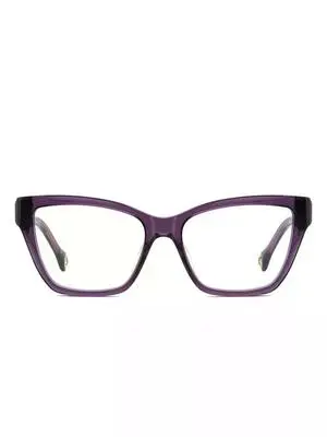 Carolina Herrera Cat-eye Frame Glasses - Purple