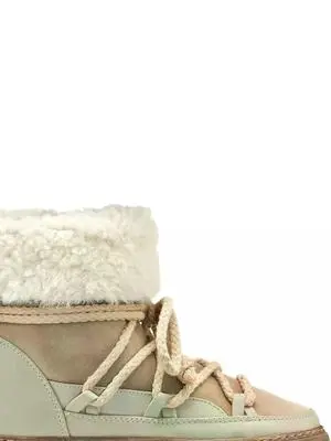 Inuikii Classic Shearling Lace-up Sneakers
