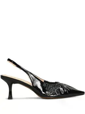 GUILHERMINA Ruched Slingback Pumps