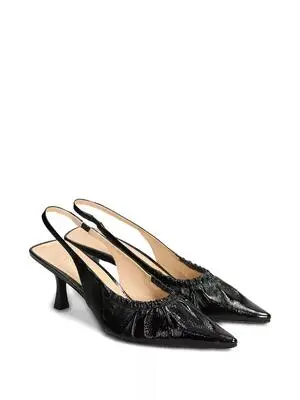 GUILHERMINA Ruched Slingback Pumps
