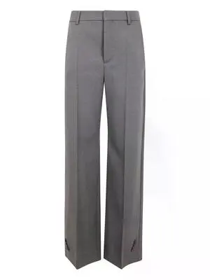JEAN PAUL GAULTIER Button-detail Trousers - Grey