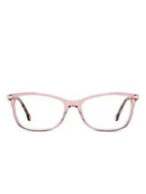 Carolina Herrera Square-frame Glasses - Pink