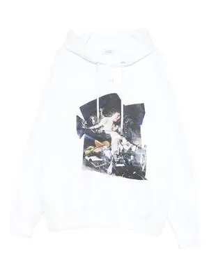 Off-White Graphic-print Hoodie - White