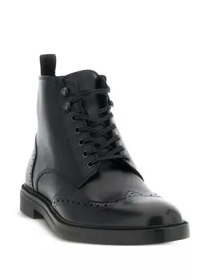 BOSS Leather Biker Boots