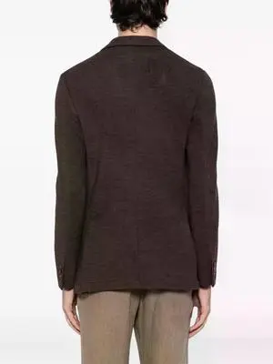 Canali Single-breasted Knitted Blazer