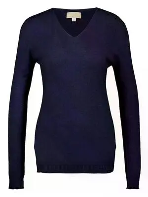 120% Lino Cashmere V-neck Sweater