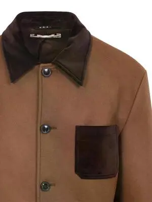Marni Textured-collar Pocket Jacket