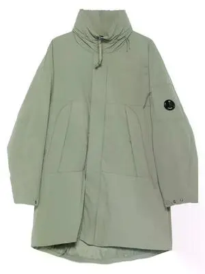 C.P. COMPANY High-neck Panelled Jacket - Green