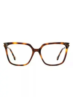 Carolina Herrera Square-frame Tortoiseshell Glasses - Brown