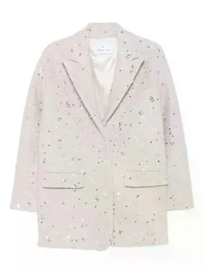 MANUEL RITZ Sequin-embellished Bouclé Jacket