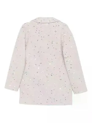 MANUEL RITZ Sequin-embellished Bouclé Jacket