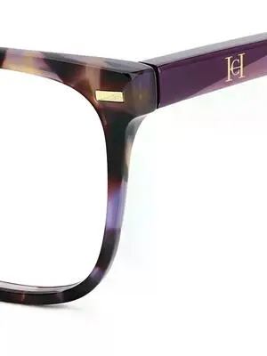 Carolina Herrera Square-frame Patterned Glasses