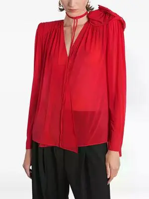 Magda Butrym V Neck Blouses