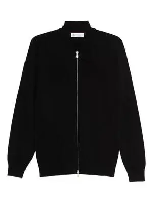 Brunello Cucinelli Zip-up Knitted Cardigan