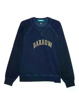 BARROW Logo-print Crew-neck Sweatshirt